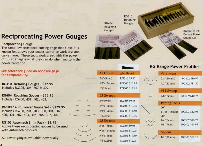 Flexcut RG100 Deluxe Power Gouge Set