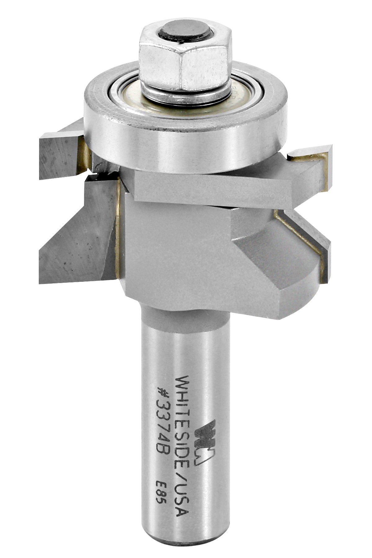 Whiteside 3374B 1-5/8" Diameter X 1" Double Flute Vee Panel Groove ...